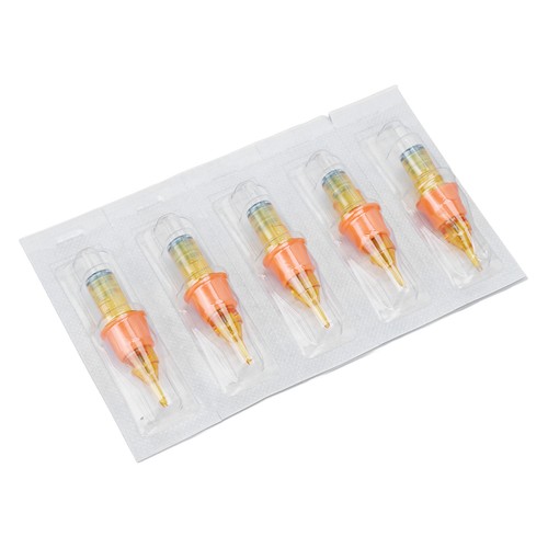 (1RL)Tattoo Cartridge Needles Round Liner Silicone Wrap Large Ink ...