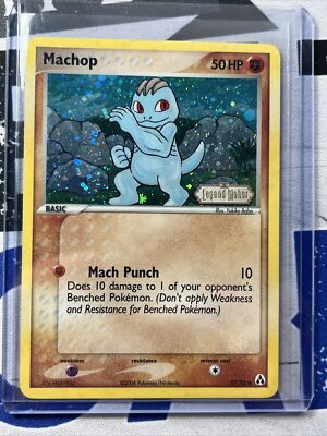 Machop 57/92 Ex Legend Maker Reverse STAMPED Holo | eBay