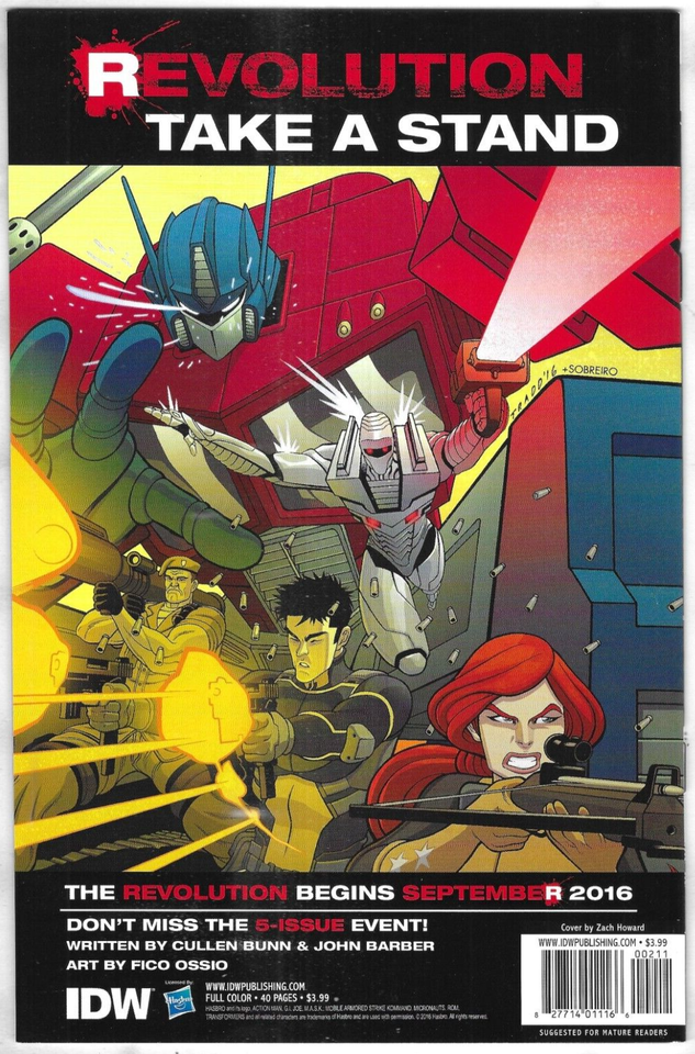 Romc Comic 2 First Print Zach Howard Cover A 2016 Cristos Gage Chris ...