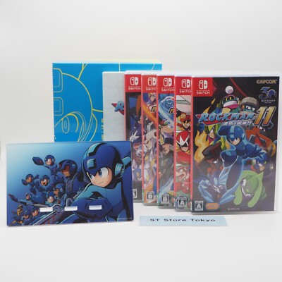 [EXC] Nintendo switch Rockman & Rockman X 5in1 Special BOX Mega Man ...
