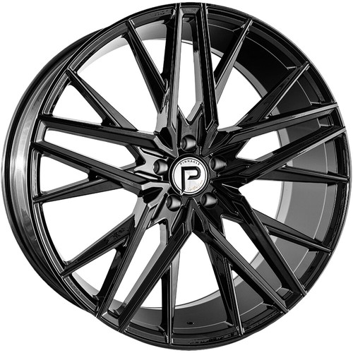 Pinnacle P106 Stellar 22x9 5x120 +38mm Gloss Black Wheel Rim 22" Inch ...