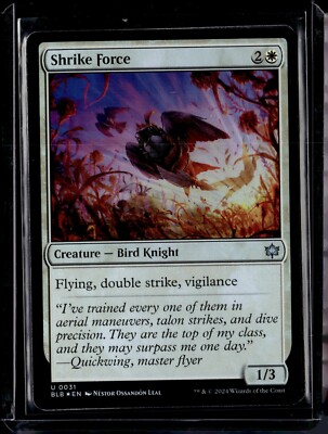 Shrike Force - 31 - Foil - BLB - NM - MTG Magic the Gathering | eBay
