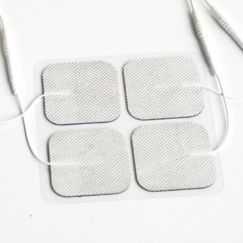 SQUARE SHAPED ELECTRODES (8) MASSAGE PADS FITS iReliev ET-7070 EMS TENS ...