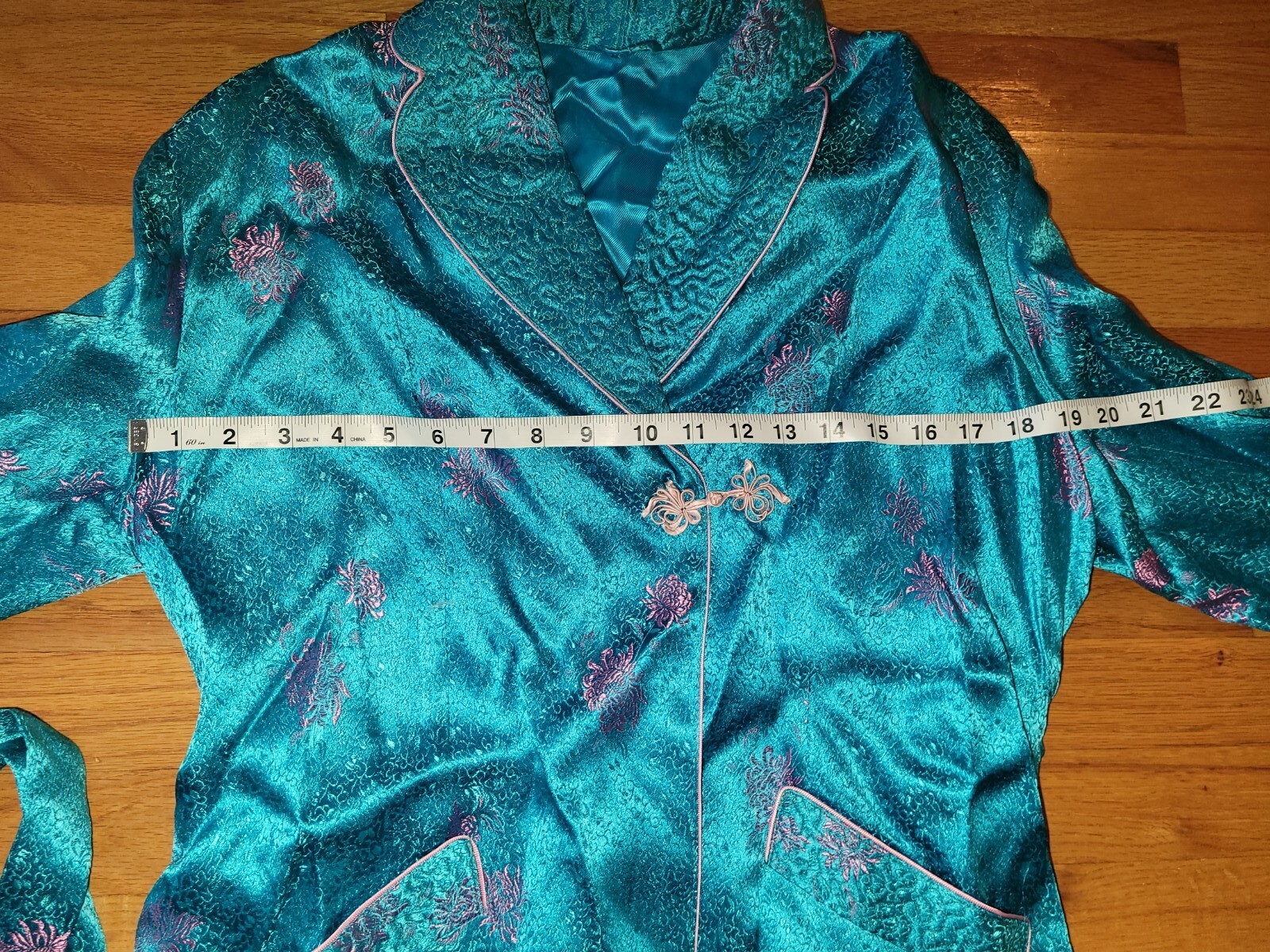 Vintage Chinese Brocade House Robe~1940 Style Silk? … - Gem