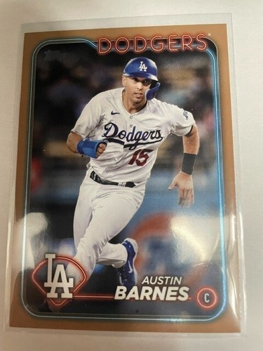 Austin Barnes Gold border 2024 Topps #1805/2024 | eBay