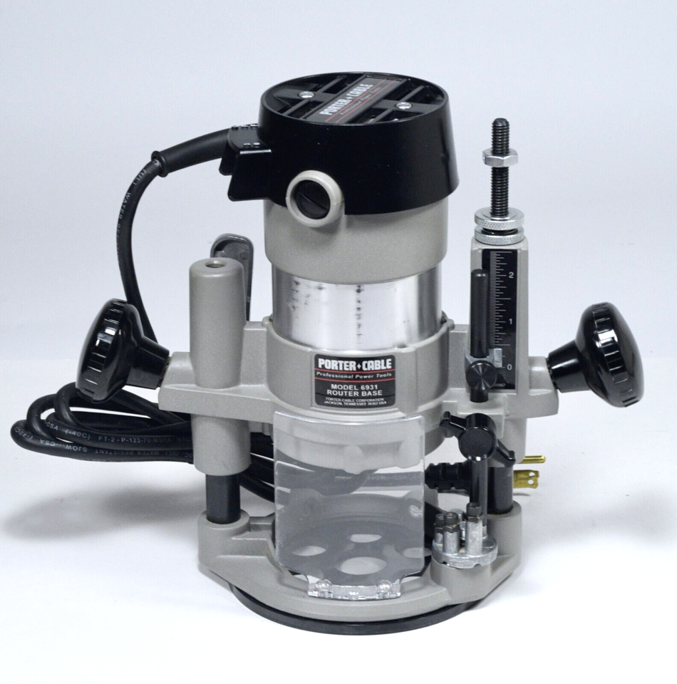 Porter Cable 693PK Router Kit Fixed + Plunge Bases NICE!!! w/ Case ...