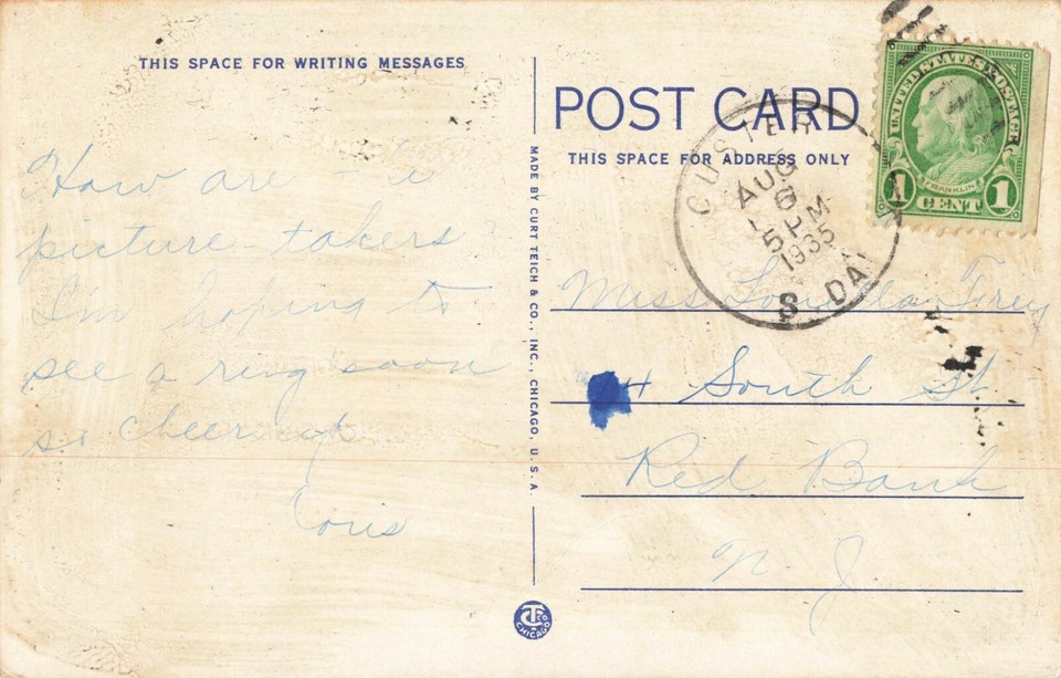 Postcard Needles Road Black Hills South Dakota | eBay