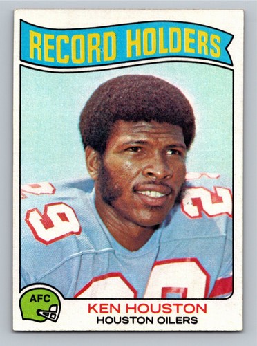 1975 Topps Football #354- Ken Houston- Houston Oilers | eBay