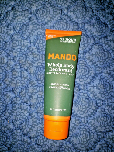 Mando Whole Body Deodorant Invisible Cream Clover Woods Scent | eBay