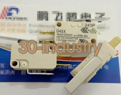 QTY:10 NEW FOR CHERRY D45X Micro switch 3 Pins with long Lever 16A 250V ...