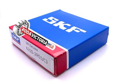 SKF 6310 2RS C3 DEEP GROOVE BALL BEARING, RUBBER SEALED 50x110x27mm | eBay