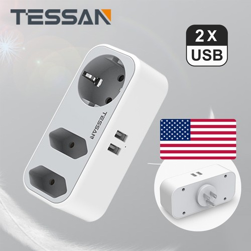 USA Reisestecker Steckdosenadapter für Amerika Kanada Mexiko Thailand ...