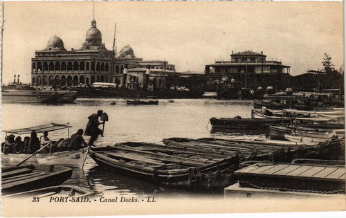 CPA AK PORT-SAID Canal Docks EGYPT (1325414) | eBay