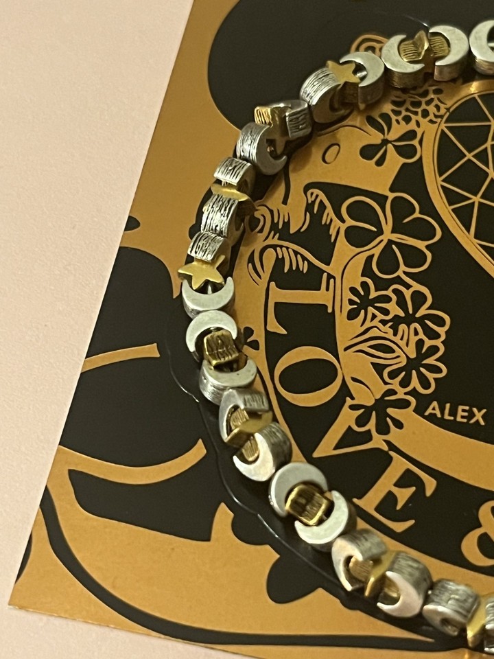 Alex and Ani MOON & STARS Bracelet ~ Rafaelian Silver - NWOT & CARD | eBay
