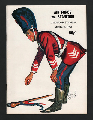 October 5, 1968 Air Force vs Stanford NCAA Football Program A4359 | eBay