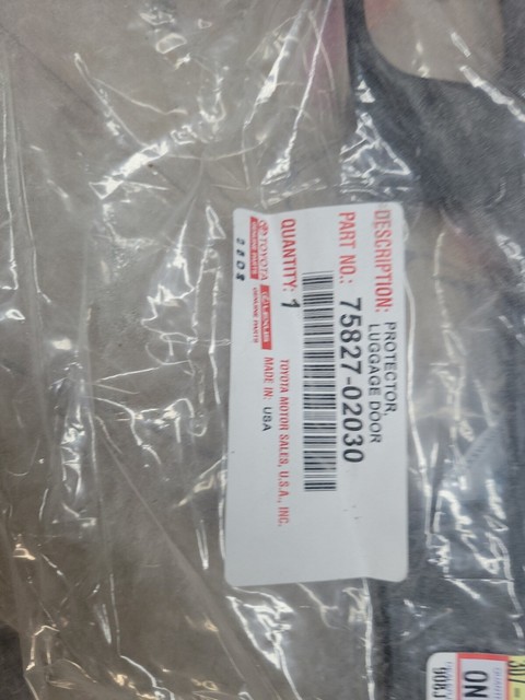 Toyota OEM 2014-2018 Corolla Trunk Lid Trim Molding 7582702030 for sale ...