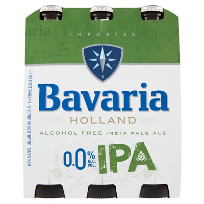 Bière sans Alcool Bavaria Ipa 0.0 Bouteille 33cl X6 Pcs (4 Packs) | eBay