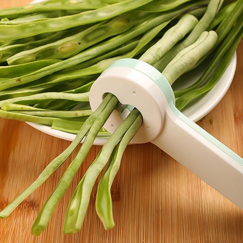 French Peeler Remover Bean Cutter Long Bean Shredder Stringer Green ...