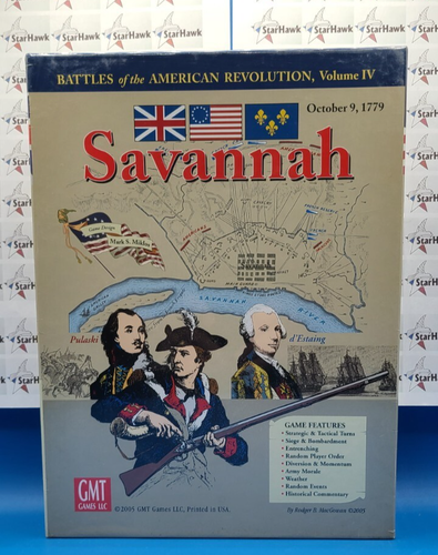 RARE VTG Box Ex Cond. GMT games Savannah unpunched Sealed | eBay