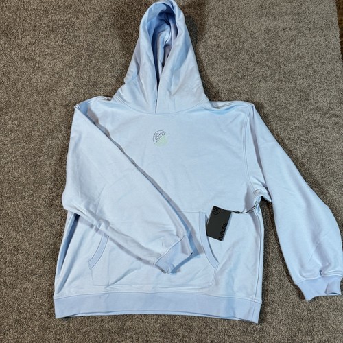 NWT G/Fore G4 Worldwide Terry Golf Hoodie Pullover Sweatshirt Sky Blue ...