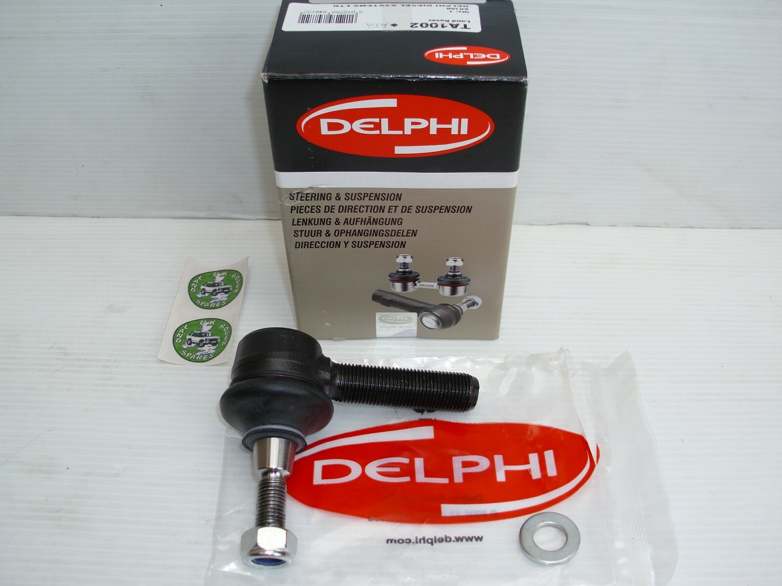 LAND ROVER DISCOVERY TRACK ROD END LEFT HAND THREAD - OEM BALL JOINT ...