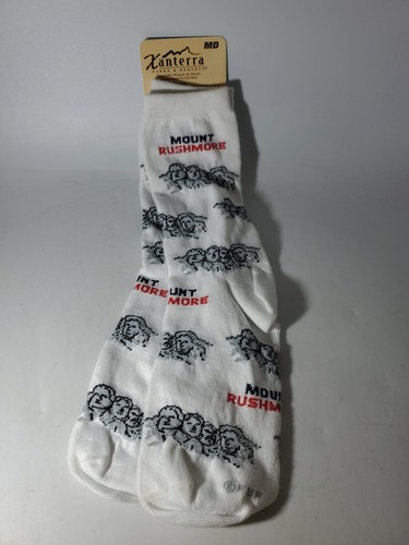 Mount Rushmore Print Socks Size Medium 5-10 New 884837262875| eBay