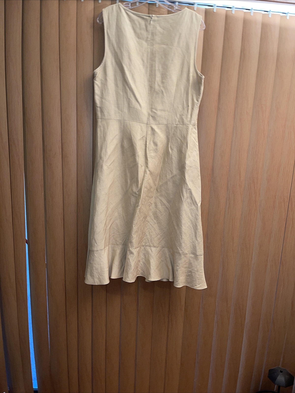 Women Spenser Jeremy Beige Linen Dress 14 | eBay