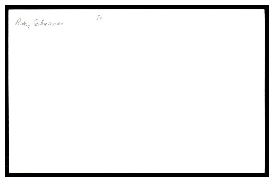 Ricky Seilheimer (1980) Chicago White Sox Vintage Baseball Postcard ...