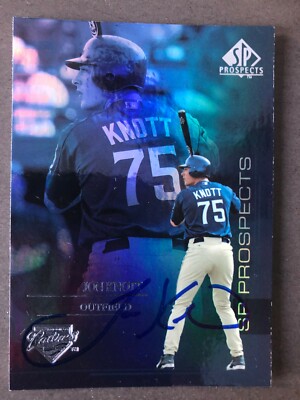 San Diego Padres JON KNOTT autographed 2004 Upper Deck SP | eBay