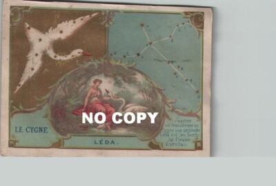 Chromo constellations mythologie - LE CYGNE LEDA | eBay