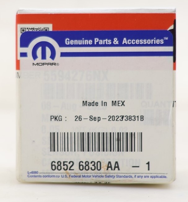 NEW OE Mopar Engine Crankshaft Position Sensor 68526830AA Ram 2500 5.9 ...
