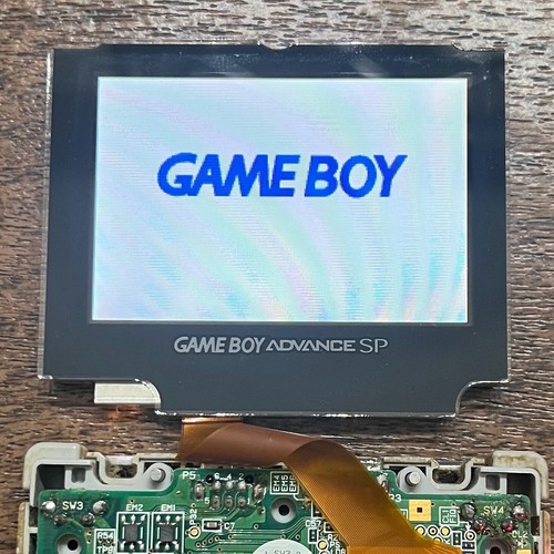 Game Boy Advance SP AGS 101 Screen Nintendo OEM Bright LCD Original ...