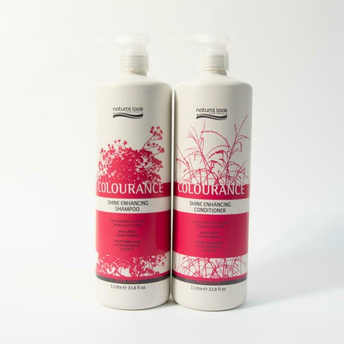 Natural Look Colourance Shine Enhancing Shampoo &Conditioner 1L Cruelty ...