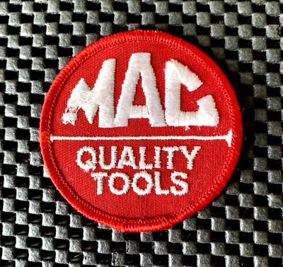MAC QUALITY TOOLS EMBROIDERED SEW ON PATCH AUTOMOTIVE HAND TOOLS 2 1/2 ...