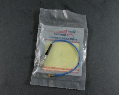9950-4150-01 OSM Omni Spectra 5" Cable Assembly SMA Plug to RA OSMT ...