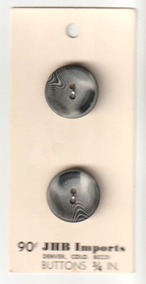 JHB Imports Buttons Gray 19mm (3/4") | eBay