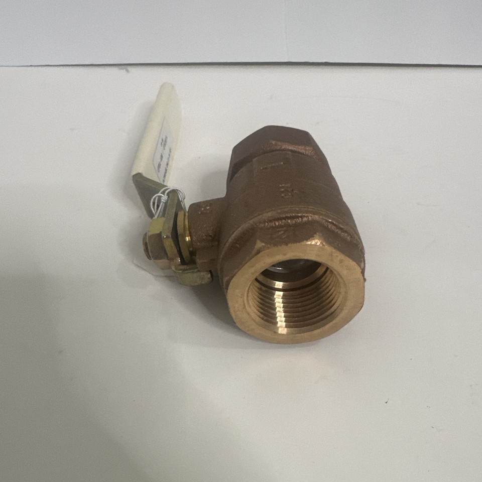 Milwaukee UPBA-400A100 1” Brass Ball Valve NPT Connection 600 WOG ...