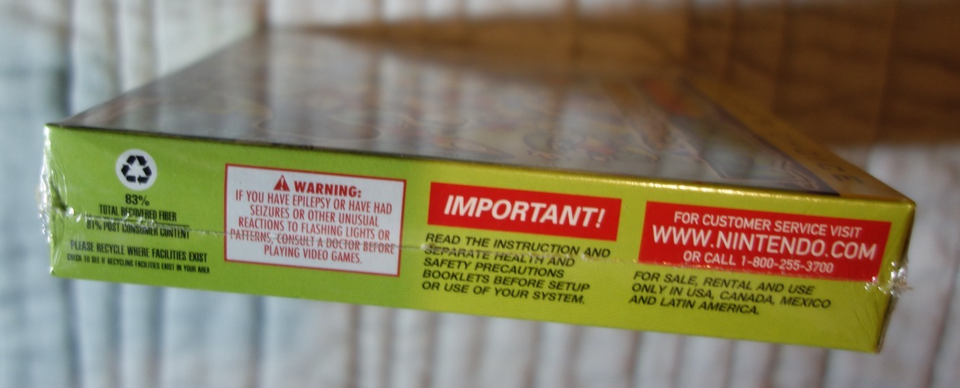 Mario and Luigi Superstar Saga (Nintendo Game Boy Advance) BRAND NEW ...