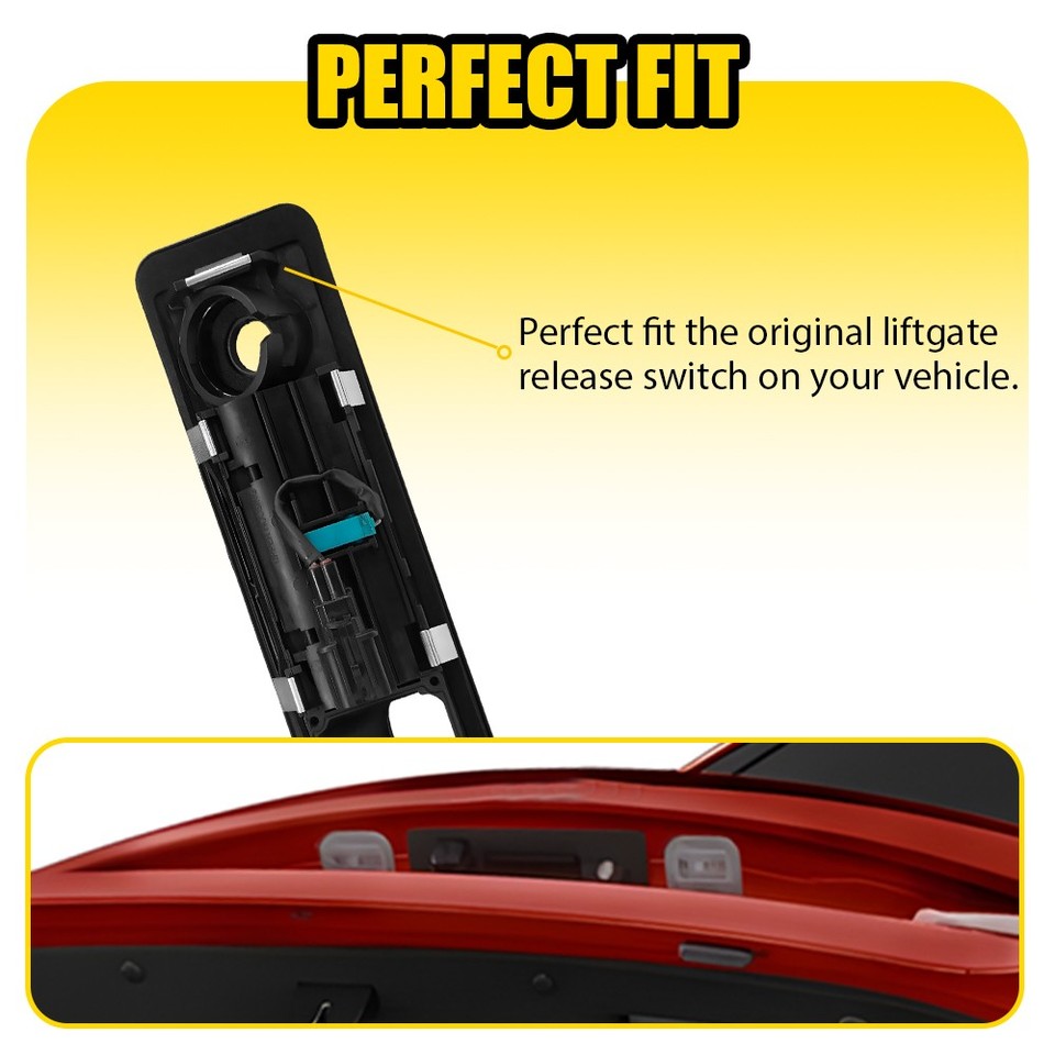 Outside Lid Lock Trunk Tailgate Handle Fit 2016-2020 Kia Optima Release ...