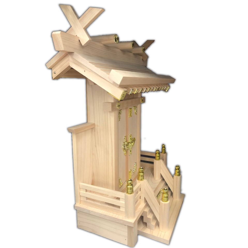 Kamidana Japanese Household Shinto altar shrine Tono Hinoki cypress ...