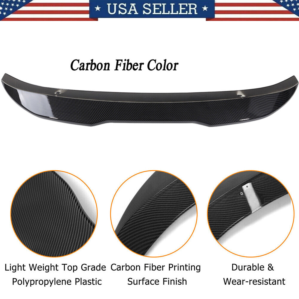 2011-2017 BMW F10 5 Series Rear Trunk Spoiler Wing Carbon Style PSM ...