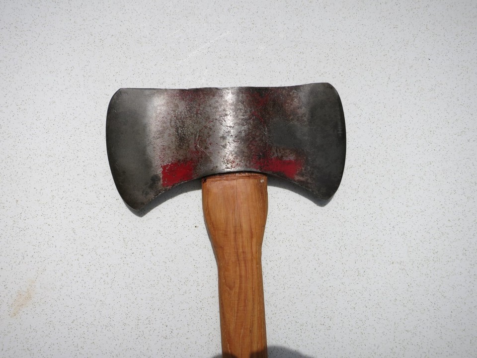 TRUE TEMPER WOOD SLASHER DOUBLE BIT 2 1/2 LB CRUISER SADDLE AXE COUNCIL ...