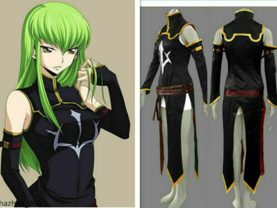 Beautiful Code Geass CC Queen's Cosplay Costume Black Cosplay Costume ...