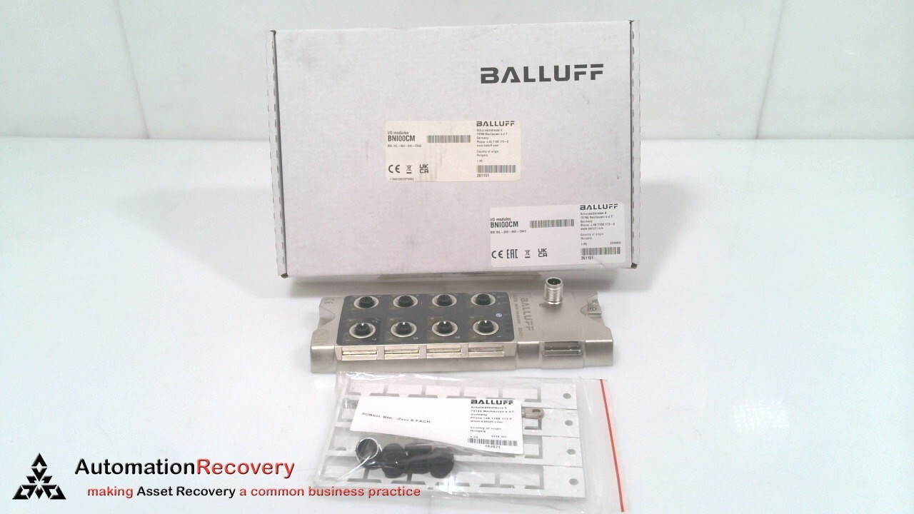 BALLUFF BNI00CM, I/O-LINK SENSOR/ACTUATOR HUBS, BNI IOL-302-002-Z042 ...