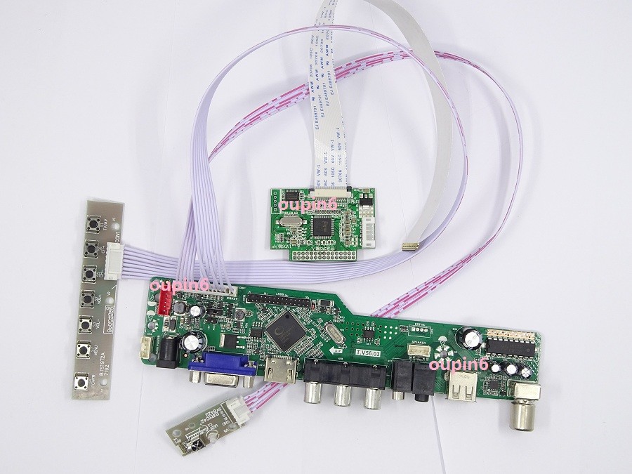 TV HDMI VGA RF LCD LED EDP Controller board kit for LP156WF4-SPU1 panel ...