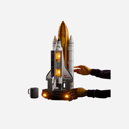 4D Build Space Shuttle 3D Model Kit with LED Lights | eBay