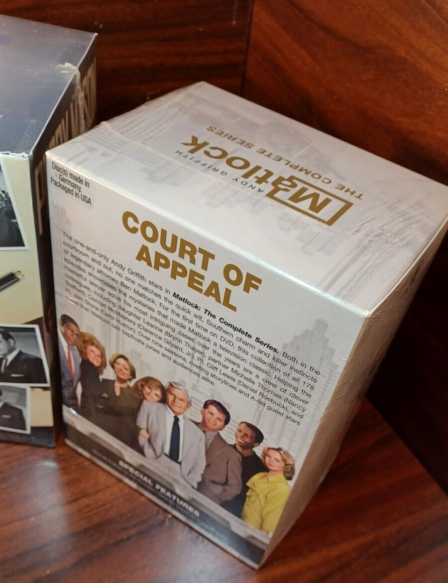 Perry Mason + Matlock - The Complete Series Collection (DVD) NEW-Free ...