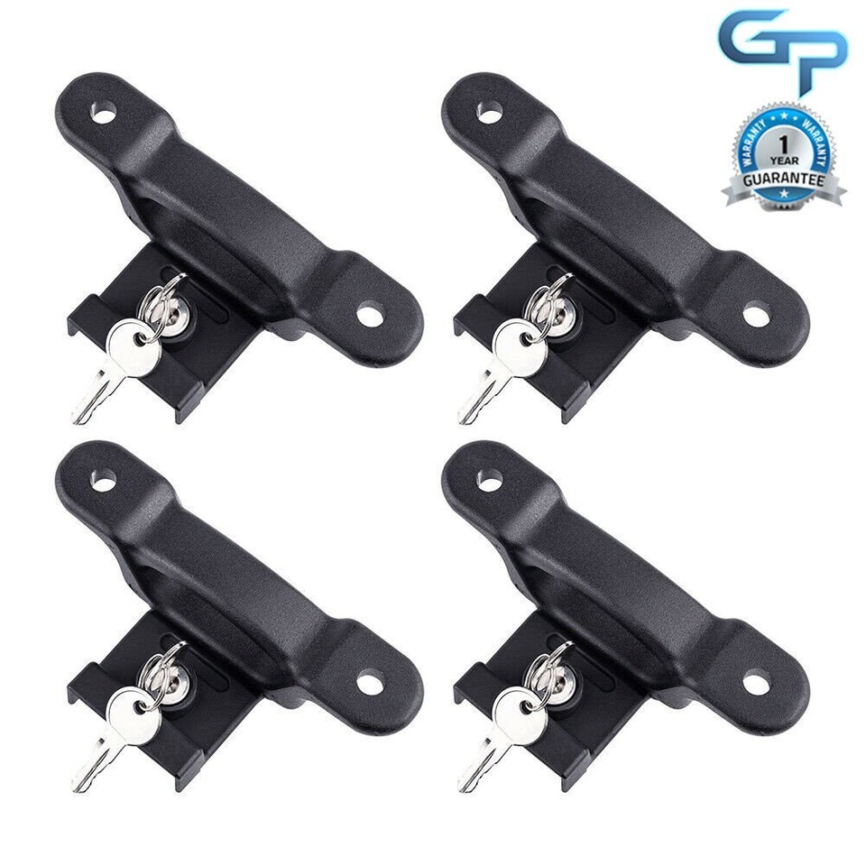 Truck Bed Box link Tie Down Anchor Cleats W/Key for Ford F150 F250 F350 ...