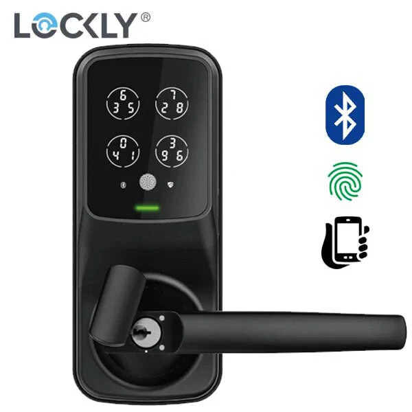 Lockly PGD688FMB Smart Lock Door Keyless Fingerprint Lock Reader ...