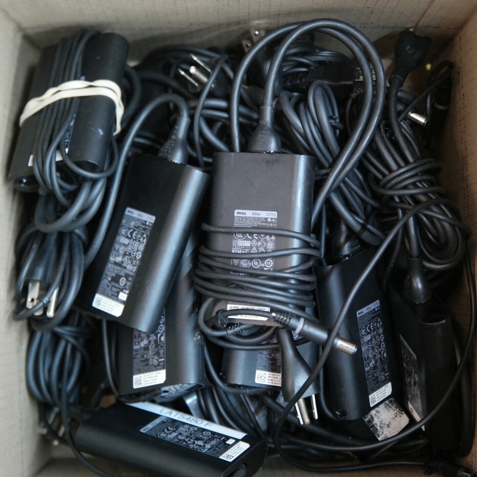 LOT OF 20-65W Charger LA65NM130 HA65NM130 DELL 3480 3488 7480 7490 7.4MM. | eBay